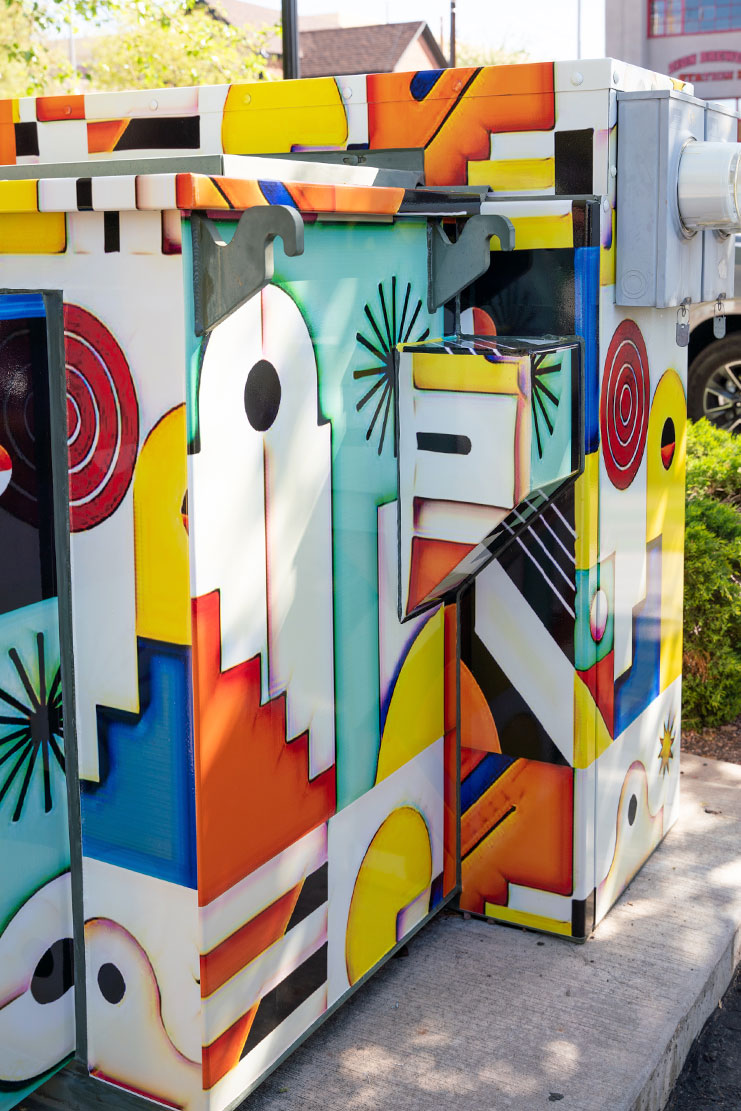 Utility Boxes – Art Around the Corner Foundation